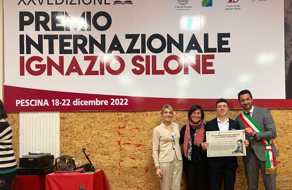 Premio internazionale Ignazio Silone, il secondo classificato è del ...